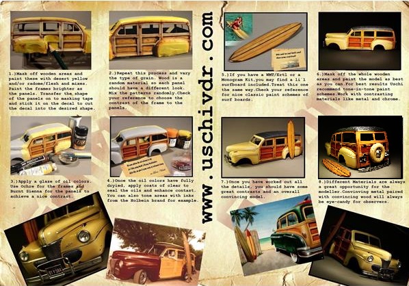 Woodie Special Woodgrain Cars, 1/24 - 1/25 | UV1008