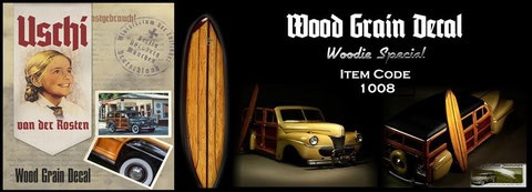Woodie Special Woodgrain Cars, 1/24 - 1/25 | UV1008