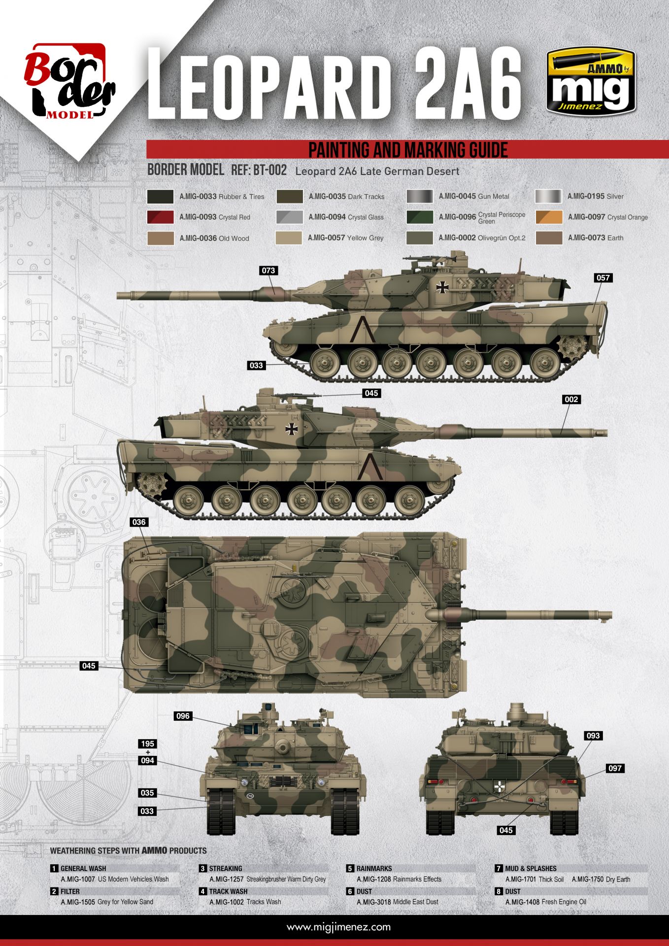 Leopard 2 A5/A6 3 in1 | BT-002