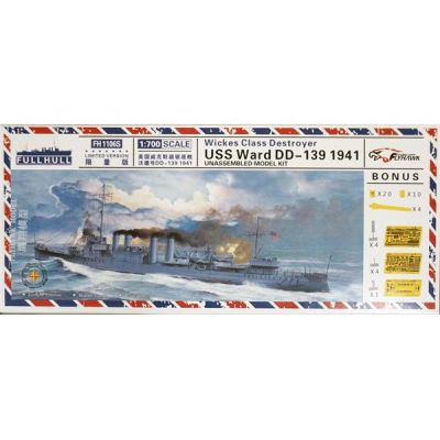 Wickes Class Destroyer USS Ward DD-139 - special | FH1106S